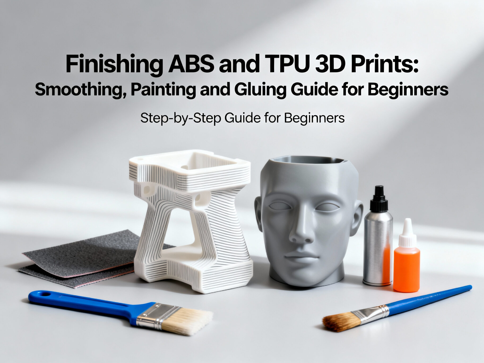 Finishing ABS and TPU 3D Prints: Smoothing, Painting & Gluing